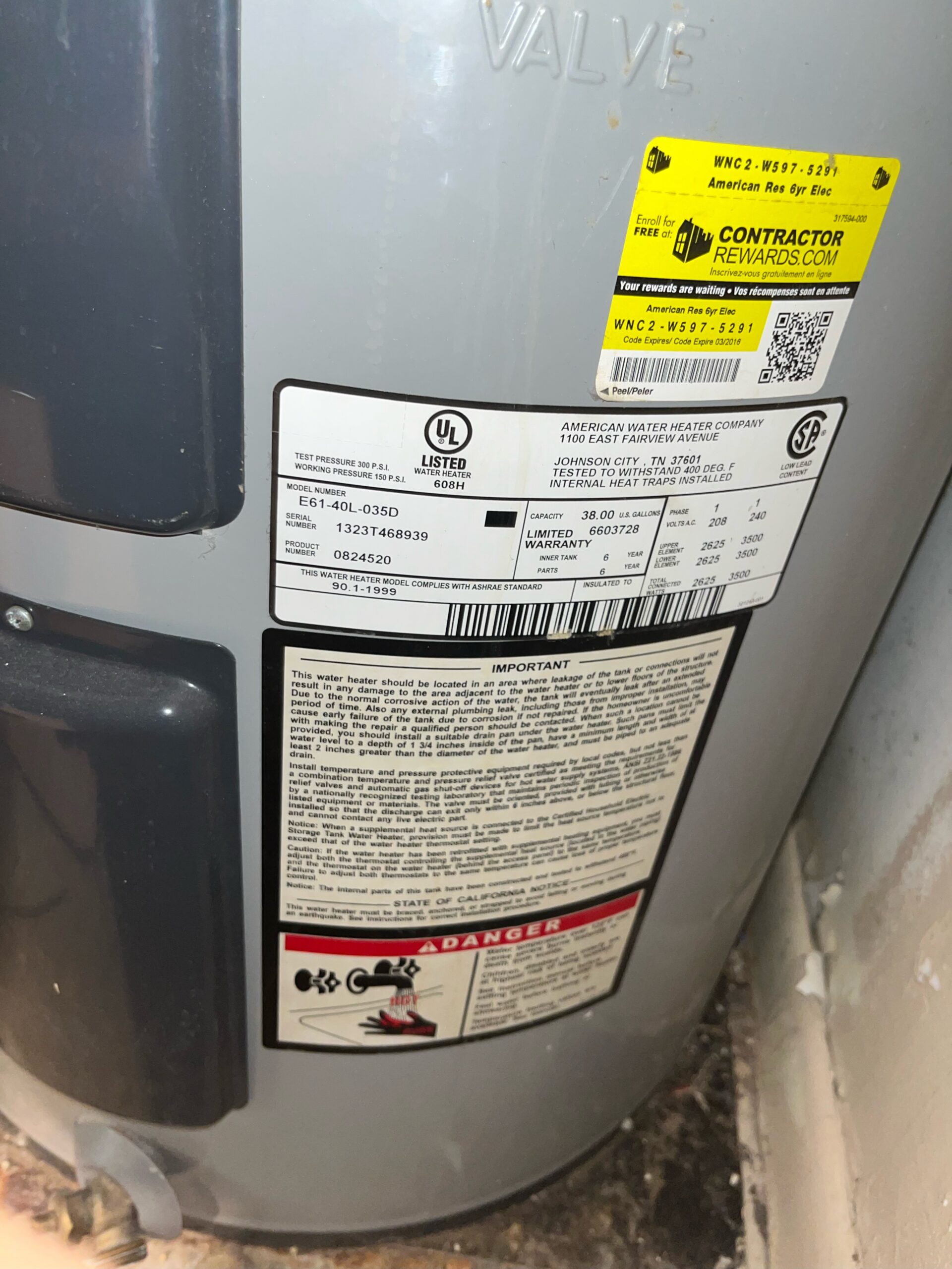 Water Heater Age Lookup - Decoder & Chart App