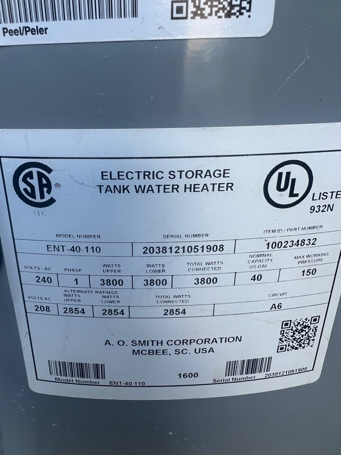 Water Heater Age Lookup - Decoder & Chart App